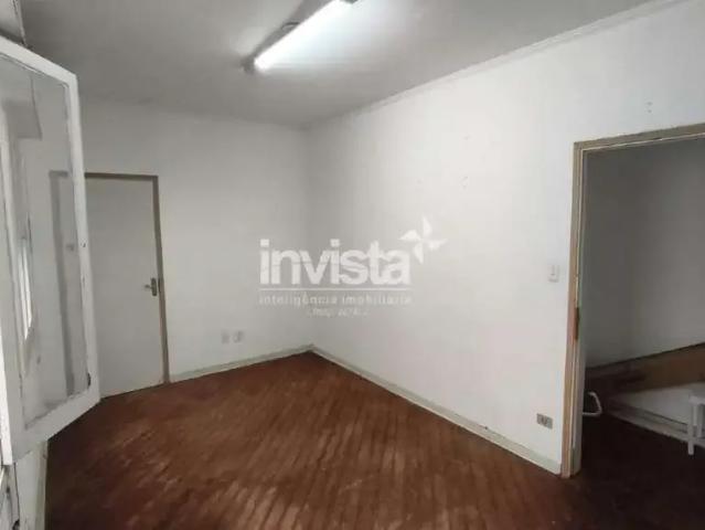 Conj. Comercial / Sala para Locação em Santos/SP Gonzaga