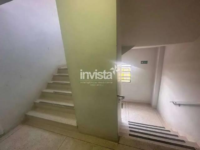 Conj. Comercial / Sala para Locação em Santos/SP Gonzaga
