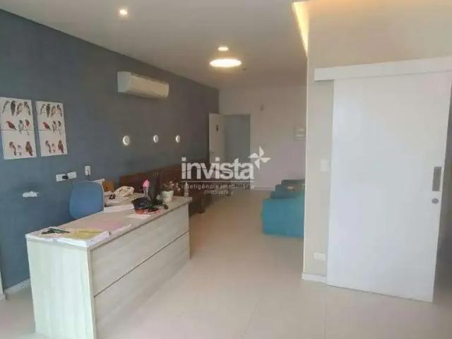 Conj. Comercial / Sala para Locação em Santos/SP Gonzaga