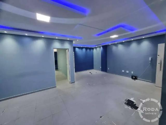 Conj. Comercial / Sala para Locação em Santos/SP Gonzaga
