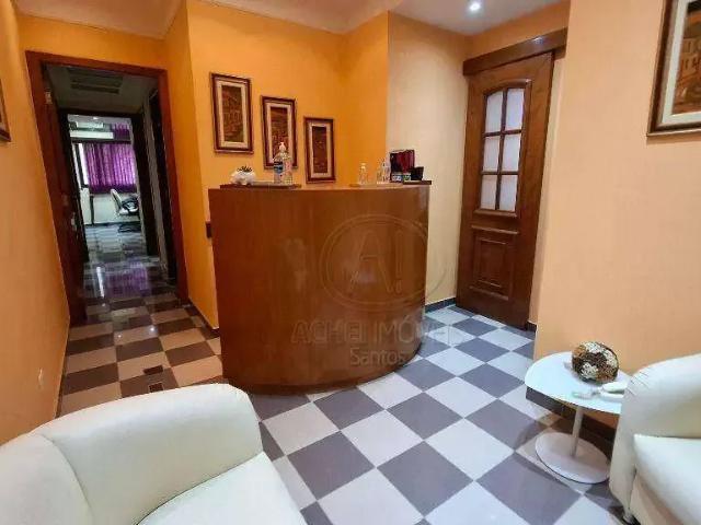 Conj. Comercial / Sala para Locação em Santos/SP Gonzaga