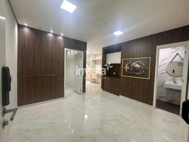 Conj. Comercial / Sala para Locação em Santos/SP Valongo