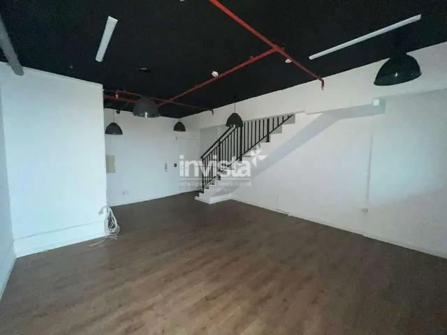 Conj. Comercial / Sala para Locação em Santos/SP Valongo