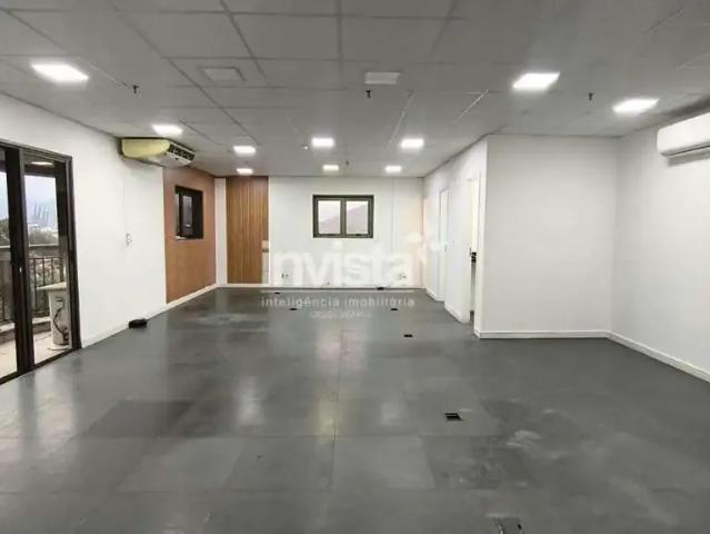 Conj. Comercial / Sala para Locação em Santos/SP Valongo