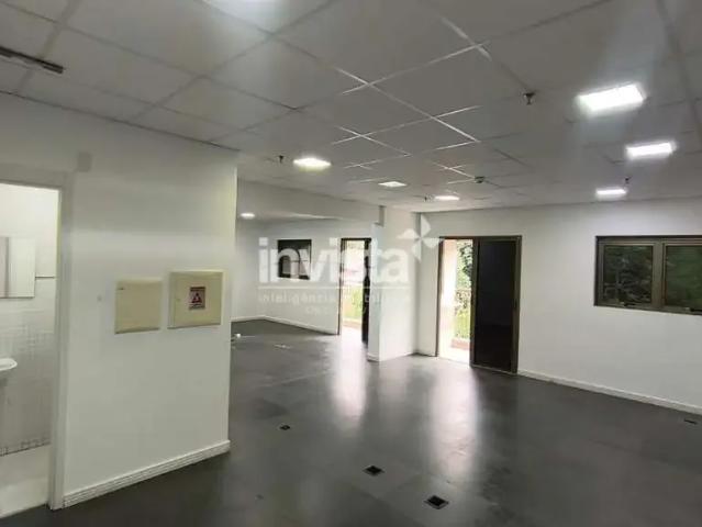 Conj. Comercial / Sala para Locação em Santos/SP Valongo