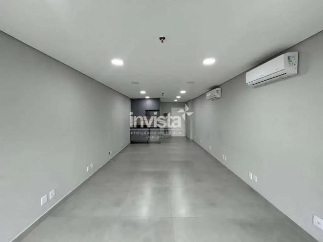Conj. Comercial / Sala para Locação em Santos/SP Valongo