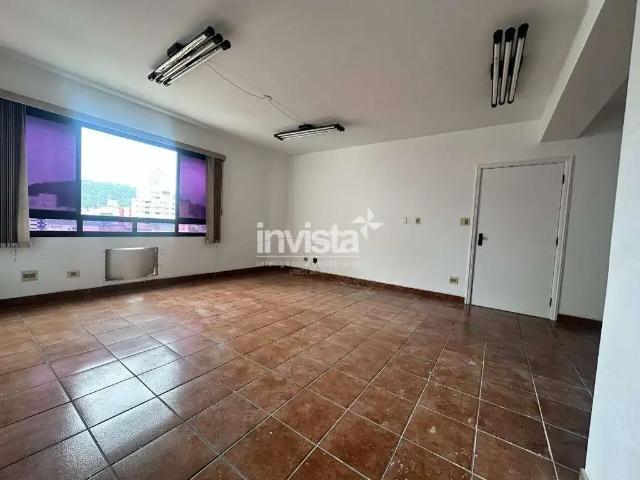 Conj. Comercial / Sala para Locação em Santos/SP Vila Belmiro