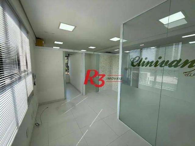 Conj. Comercial / Sala para Locação em Santos/SP Vila Mathias