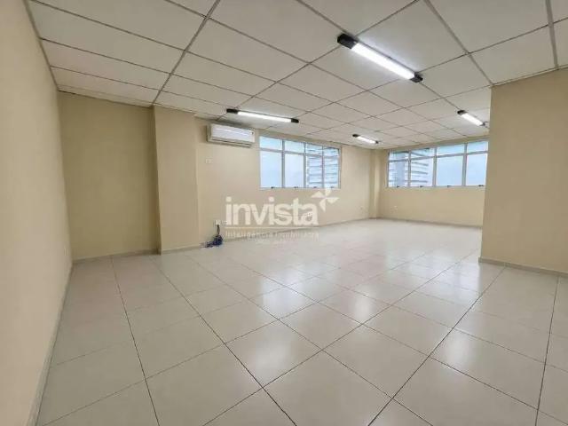 Conj. Comercial / Sala para Locação em Santos/SP Vila Mathias