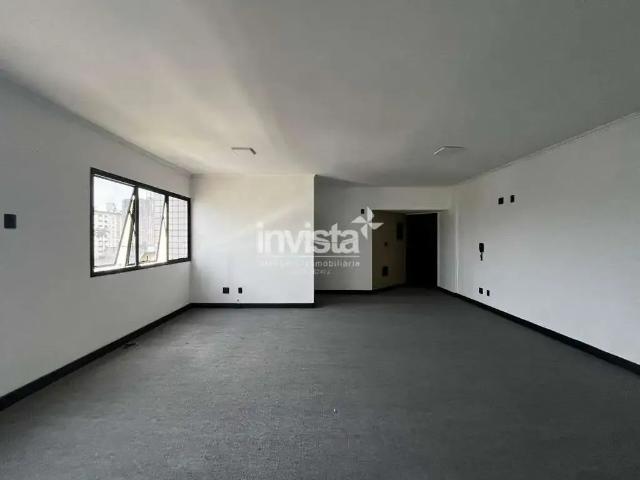 Conj. Comercial / Sala para Locação em Santos/SP Vila Mathias 1 Quartos