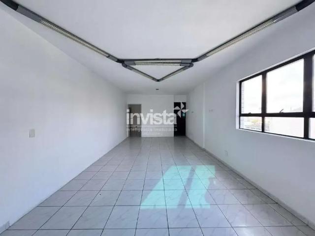 Conj. Comercial / Sala para Locação em Santos/SP Vila Mathias 1 Quartos