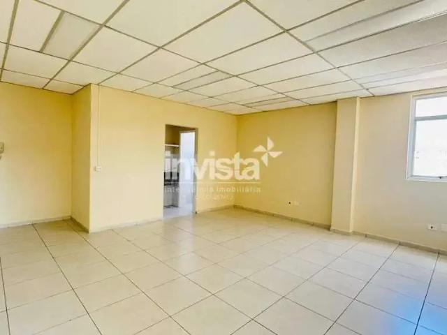 Conj. Comercial / Sala para Locação em Santos/SP Vila Mathias