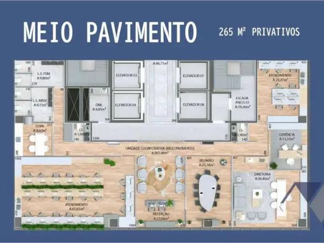 Conj. Comercial / Sala para Venda em Cascavel/PR Centro