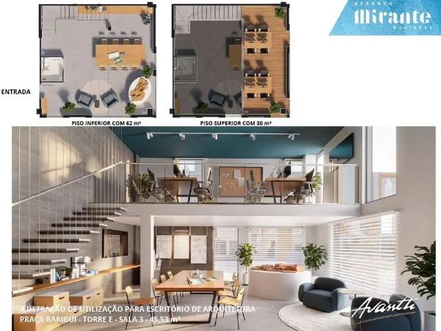Conj. Comercial / Sala para Venda em Curitiba/PR Campina do Siqueira