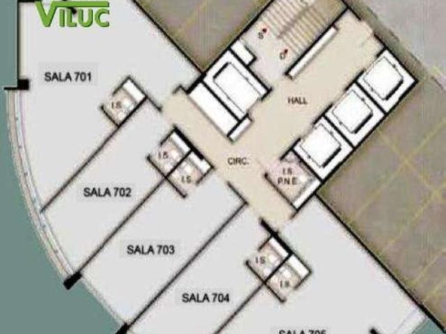 Conj. Comercial / Sala para Venda em Belo Horizonte/MG Santa Tereza