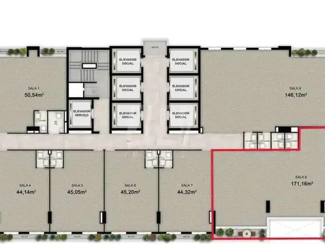 Conj. Comercial / Sala para Venda em Goiânia/GO Setor Marista