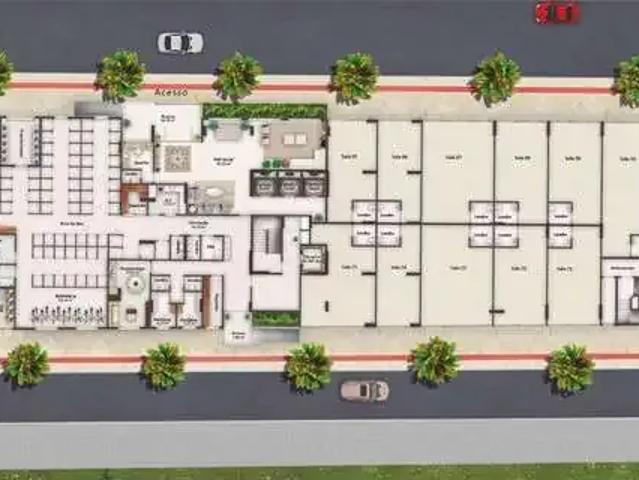Conj. Comercial / Sala para Venda em Itapema/SC Meia Praia