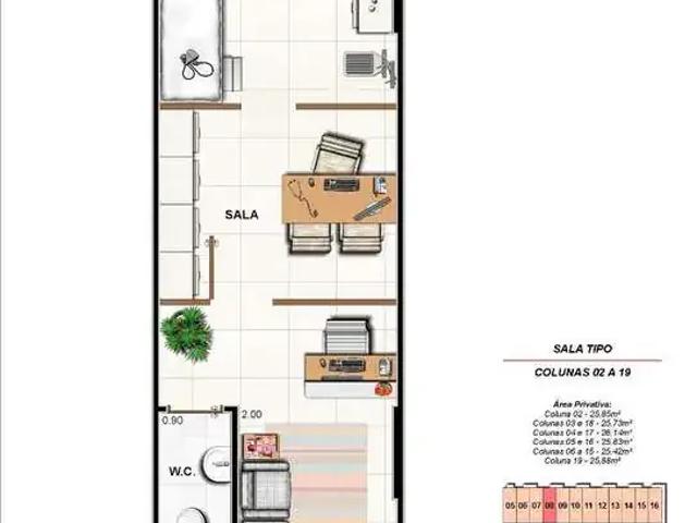 Conj. Comercial / Sala para Venda em São Gonçalo/RJ Colubande