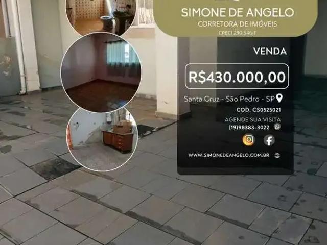 Conj. Comercial / Sala para Venda em São Pedro/SP Santa Cruz 2 Quartos