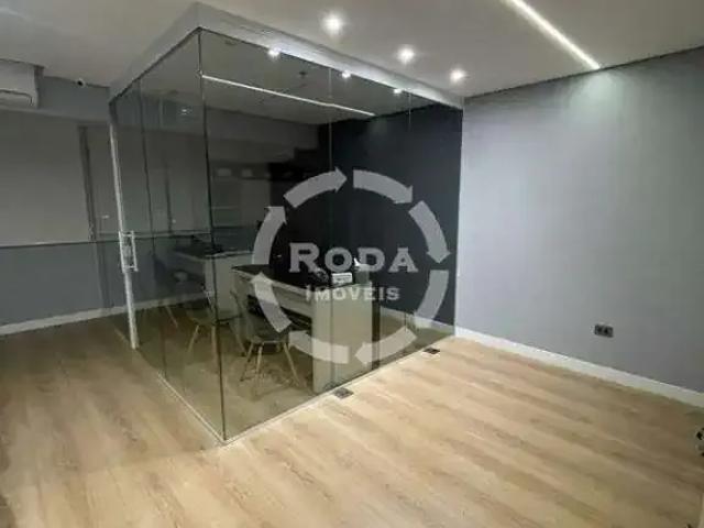 Conj. Comercial / Sala para Venda em Santos/SP Centro 1 Quartos