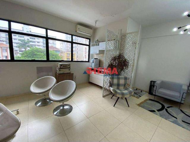 Conj. Comercial / Sala para Venda em Santos/SP Macuco