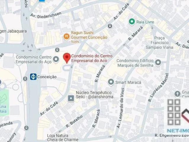 Conjunto comercial 900m², 8 BANHEIROS, 16 VAGAS. A poucos metros da estação conceição