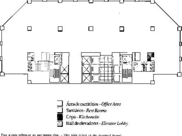 Conjunto Comercial de 504m² para á Locação Brooklin Novo