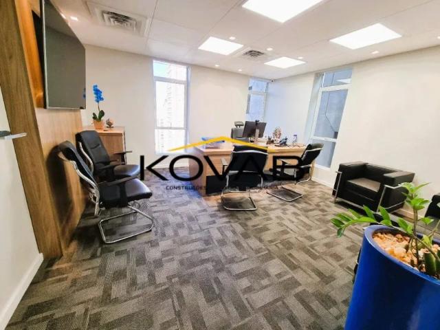 Conjunto comercial mobiliado na Av Paulista com 250m² e 2 vagas