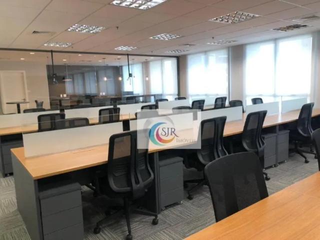 Conjunto comercial mobiliado de 260m² Vila Olímpia São Paulo/SP