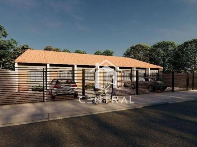 Conjunto de casas a venda, próximo das da entrega