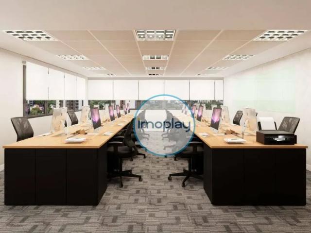 Conjunto para alugar, 120 m² por R$ 17.900,00/mês Brooklin São Paulo/SP