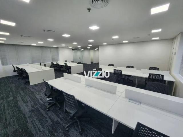 Conjunto para alugar, 172 m² por R$ 27.938/mês Cidade Monções São Paulo/SP