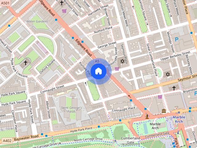 Connaught Street Hyde Park W2
