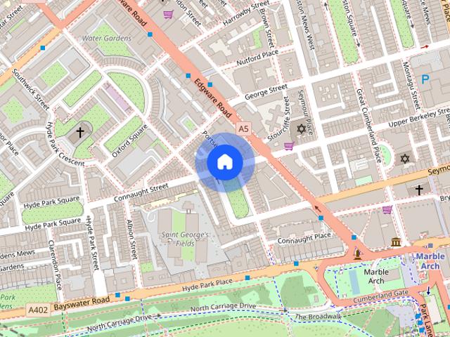 Connaught Street, London, W2
