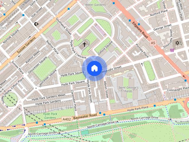 Connaught Place, Connaught Village, W2