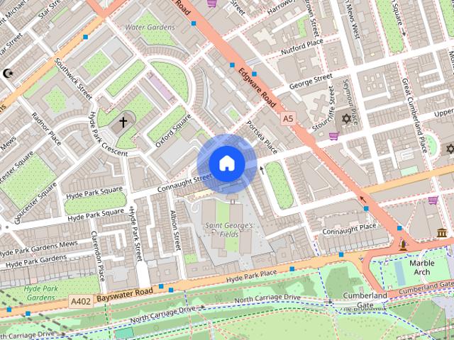 Connaught Place, Marble Arch