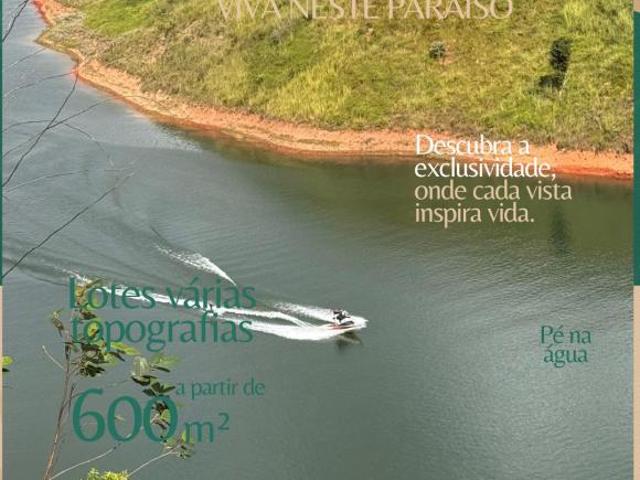 CONSTRUA SUA CASA COM ÁCESSO Á REPRESA