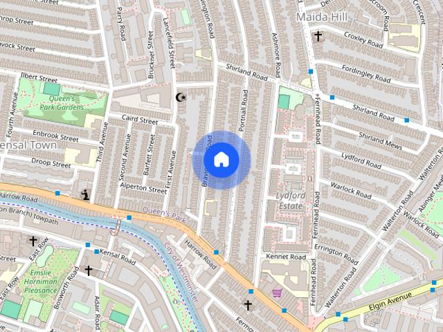 Coomassie Road, Maida Vale, London