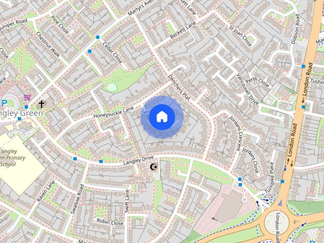 Coombe Close, Crawley