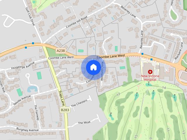 Coombe Bank, Kingston upon Thames, Surrey, KT2