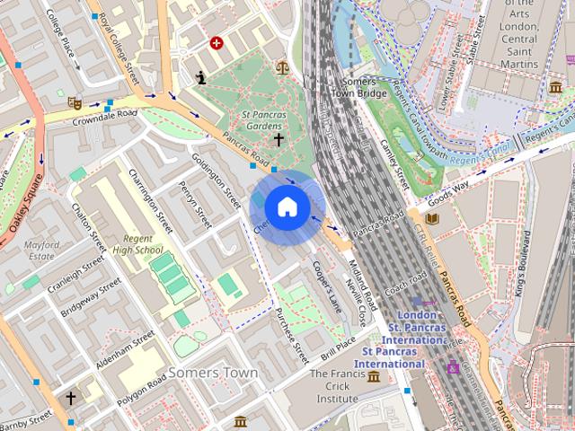 Coopers Lane, King's Cross, London, NW1