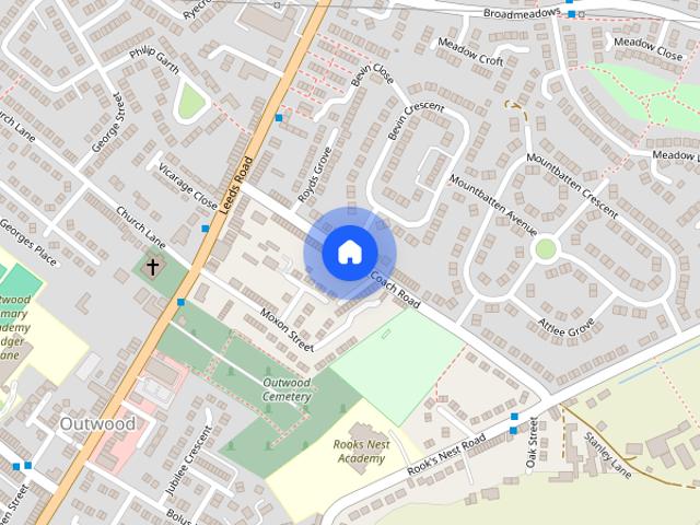 Coach Road, Wakefield, West Yorkshire, WF1