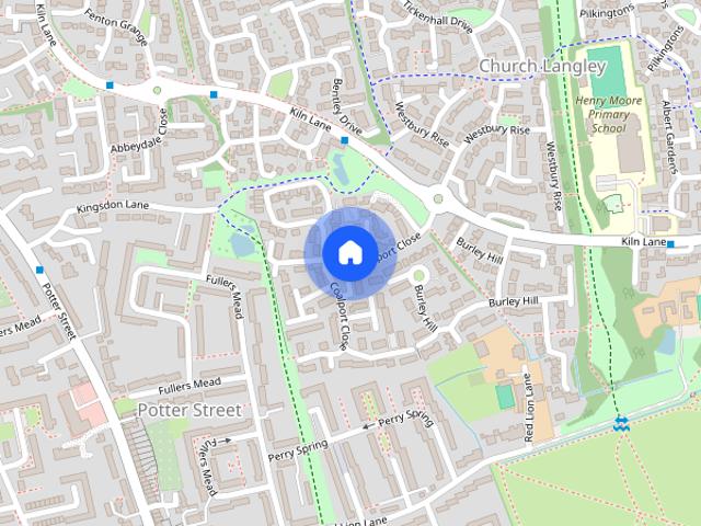 Coalport Close, Harlow, Essex, CM17