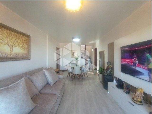 Cobertura 3 dormitórios com 1 suíte semi mobiliada