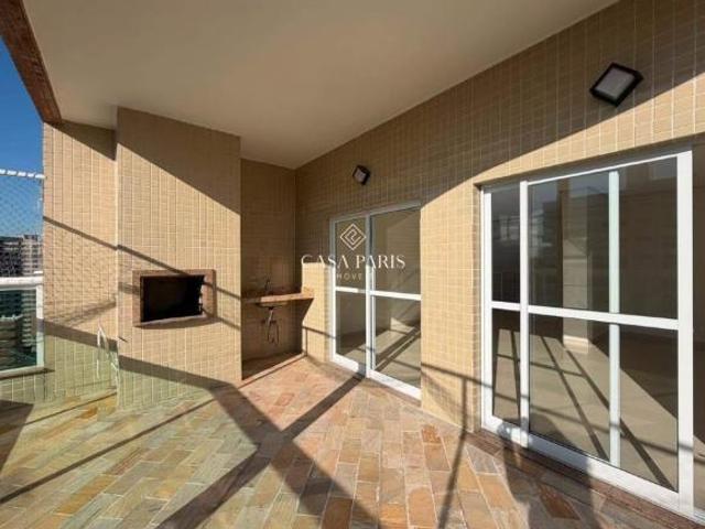 Cobertura 3 dorms 2 suítes na Caiçara, Praia Grande | 300,53m² | Piscina, sauna e lazer completo