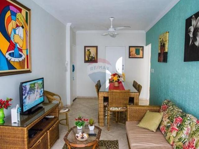 Cobertura 3 dms 120m² – Praia do Tombo Guarujá – 200m da areia – Documentação OK