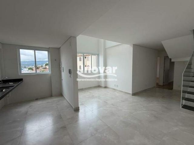 Cobertura 3 quartos novo e moderno com aproximadamente 93m², 1 suíte, 3 banheiros, 2 vagas livres, p
