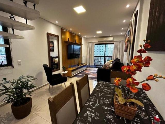 Cobertura 3 quartos com lazer completo no Boqueirão em Santos