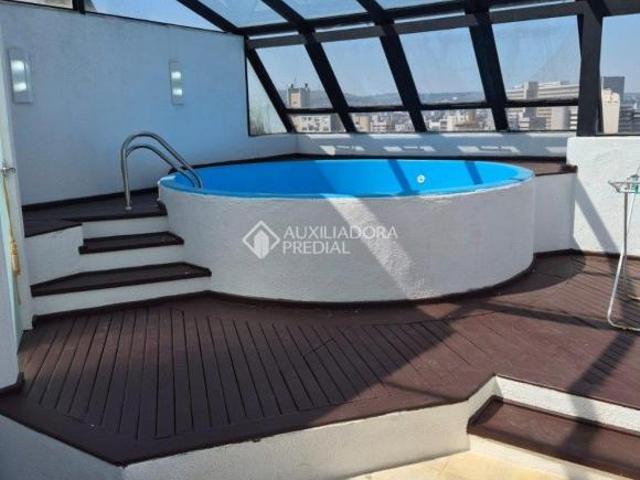Cobertura 3 quartos, suíte e piscina com piscina e garagem no Bairro Bom Fim