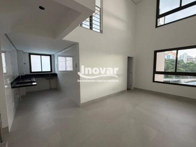 Cobertura 3 quartos, sendo 1 suíte, 3 banheiros, 2 vagas com 141 m² e área de lazer no bairro Cidade